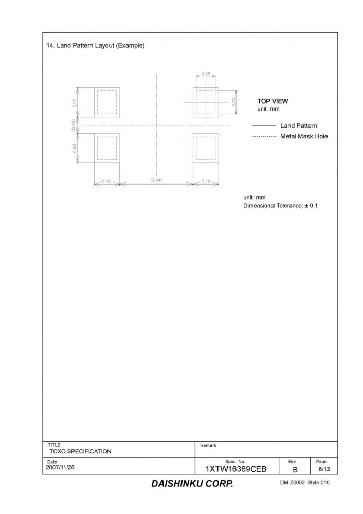 KDS DSB321SDA specification page 7