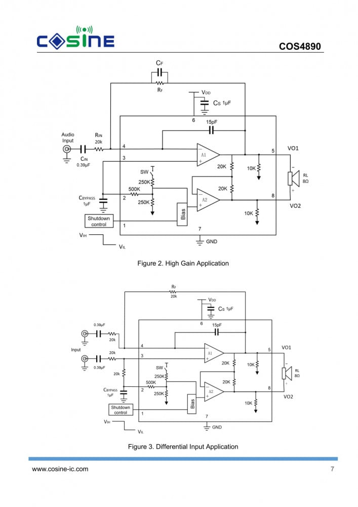 COS4890SR datasheet page 7
