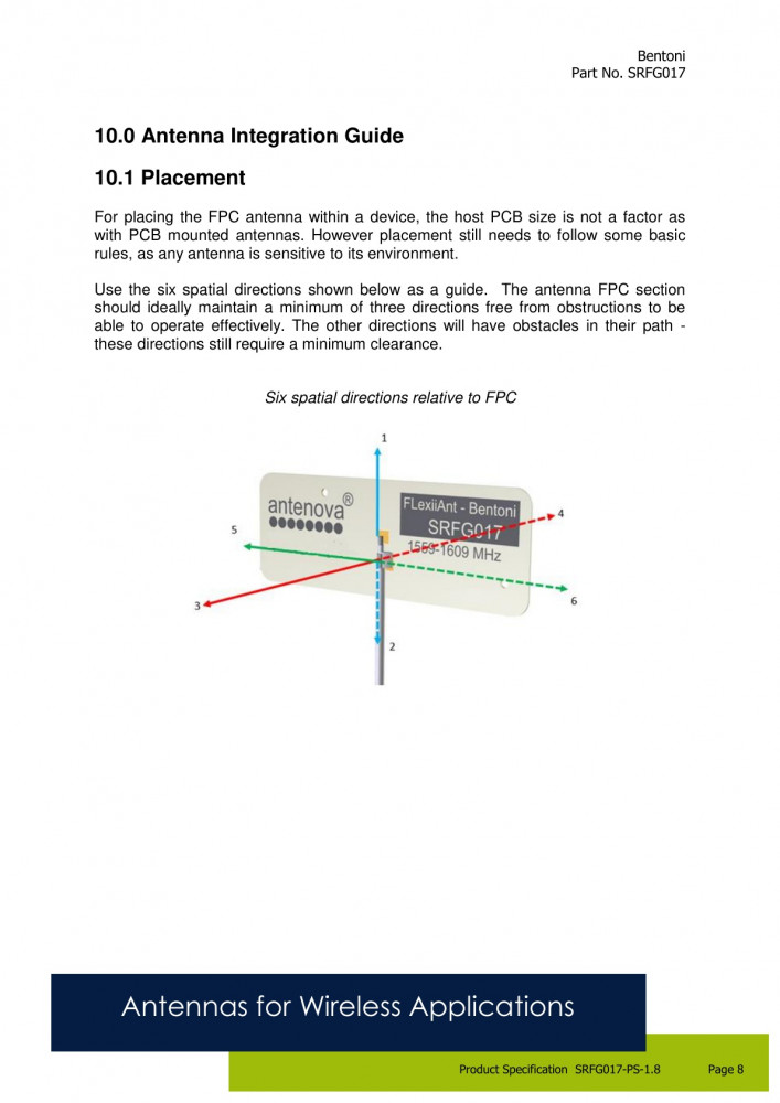 Antenova SRFG017-50 datasheet page 8