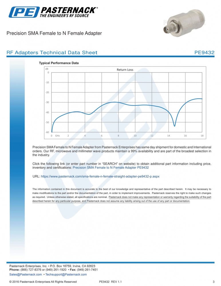 PE9432 technical document page 3