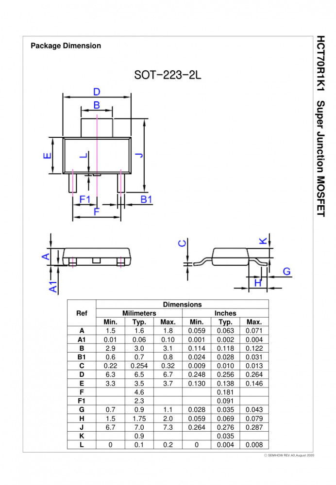 HCT70R1K1 datasheet page 7
