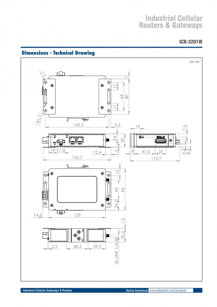 ICR-3201W technical document, page 6