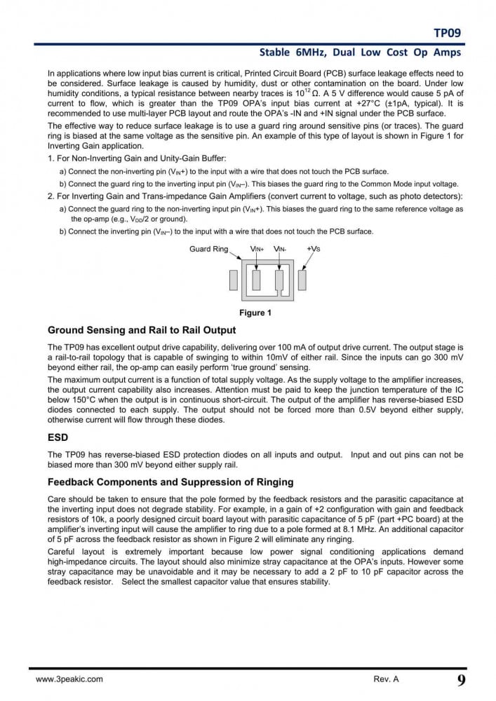 TP09-SR datasheet page 9