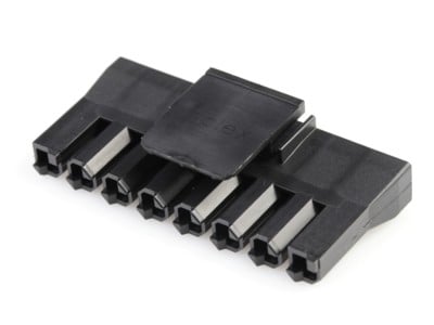 KK 254 PC Board Connector, Low Profile, 0.76µm Gold (Au), 6 Circuits