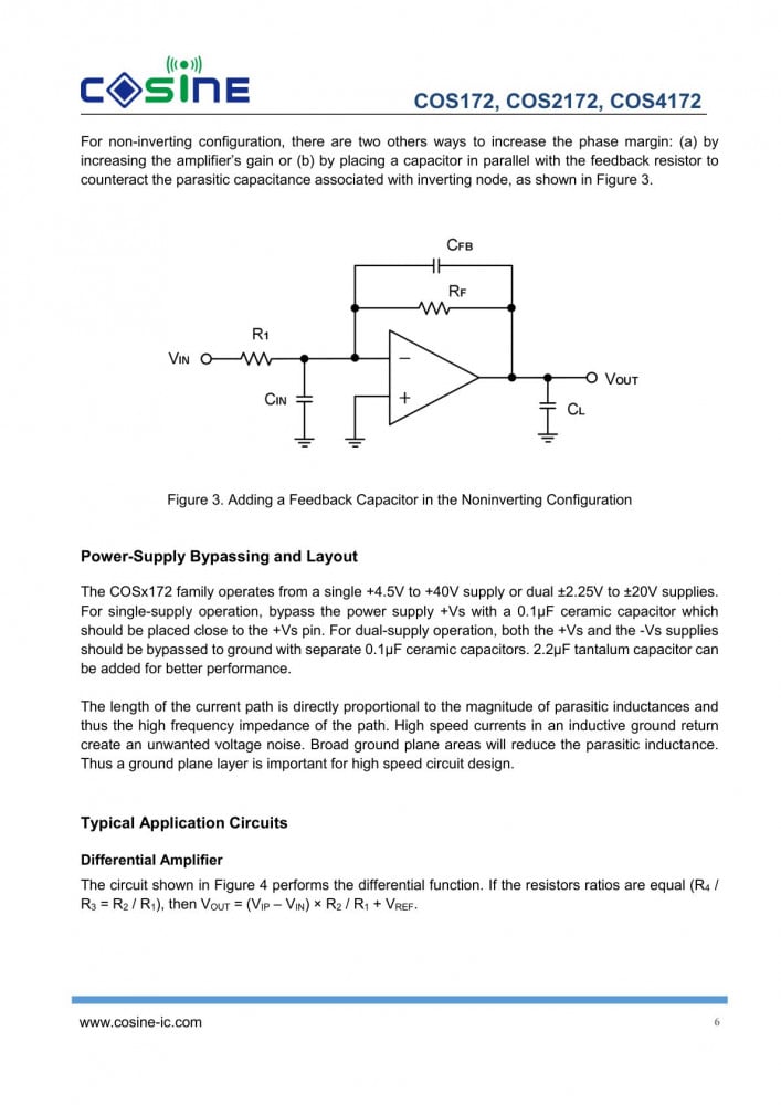 COS2172SRB datasheet page 6