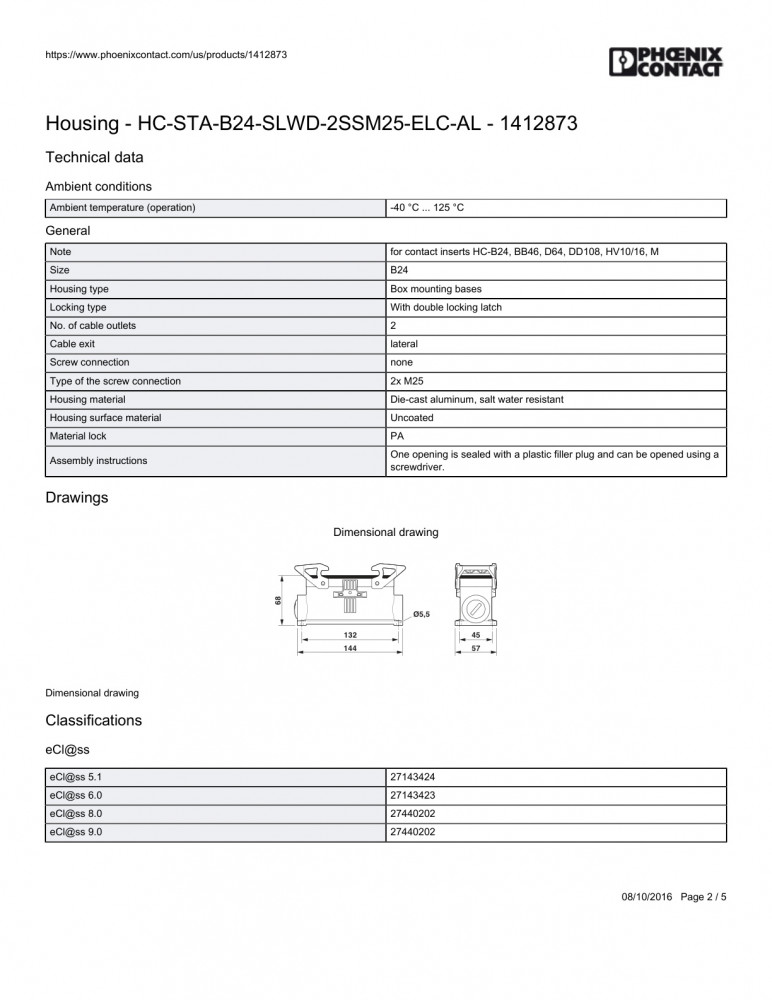 Phoenix Contact 1412873 product document page 2