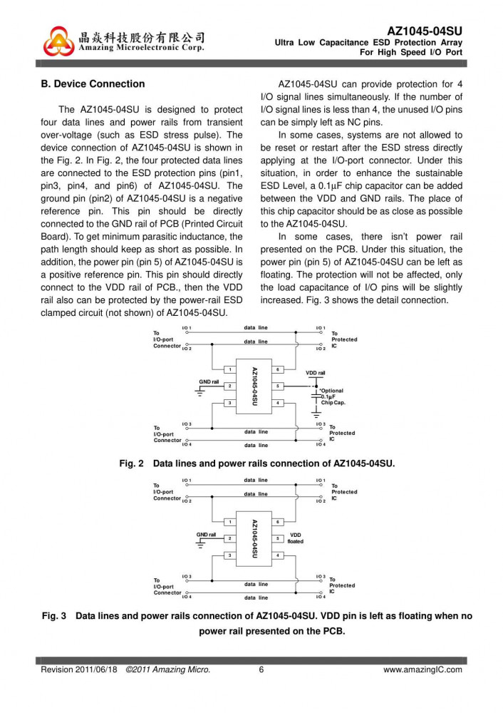 AZ1045-04SU datasheet page 6