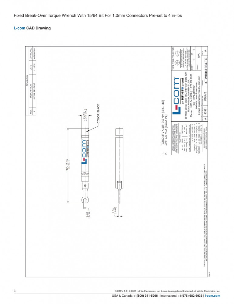 LCTWB041564-TQ technical document page 3