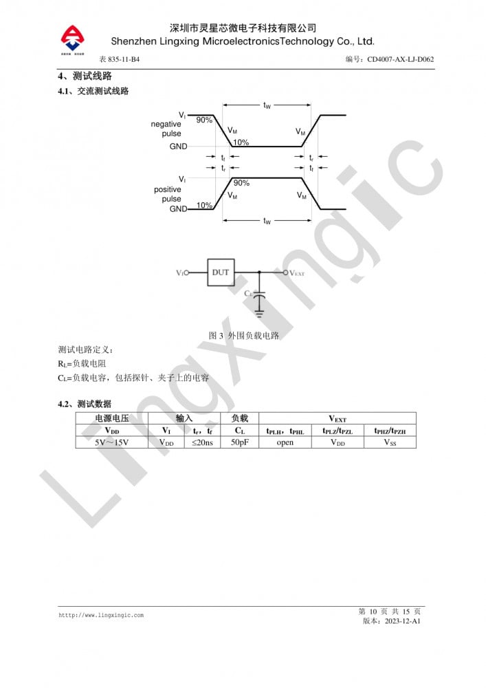 CD4007UBE(LX) datasheet page 10