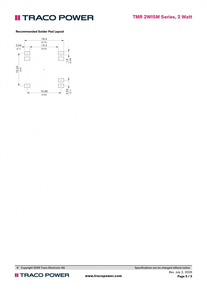 TMR 2WISM datasheet page 5