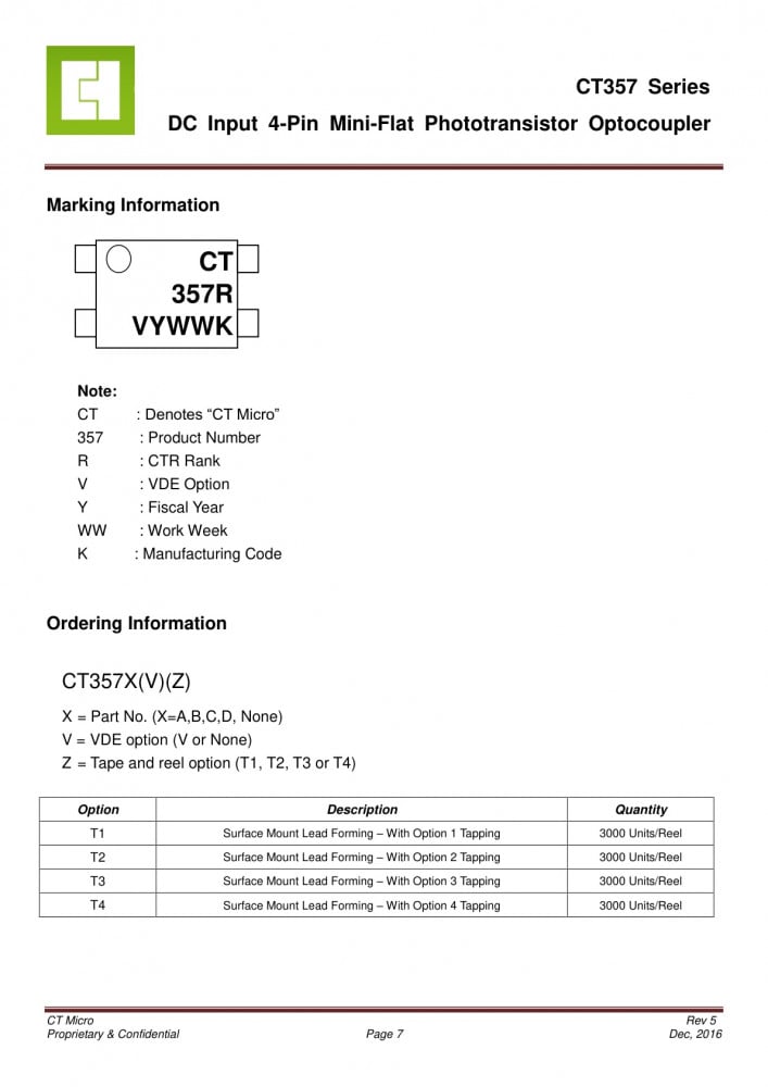CT357C(T1) datasheet page 7