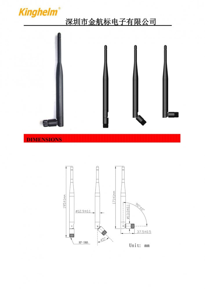 KH0WF-02-J5 product dimensions page
