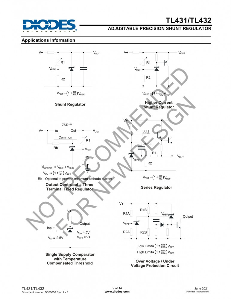 TL431 technical document page 9