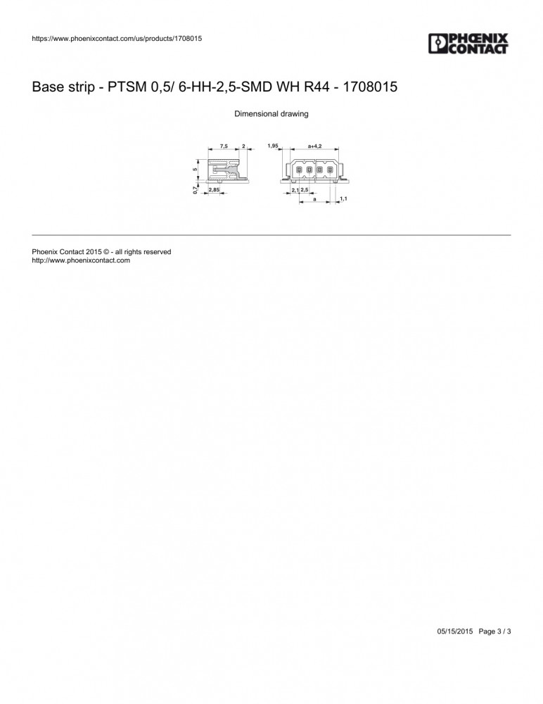 Phoenix Contact 1708015 derating curve document page 3