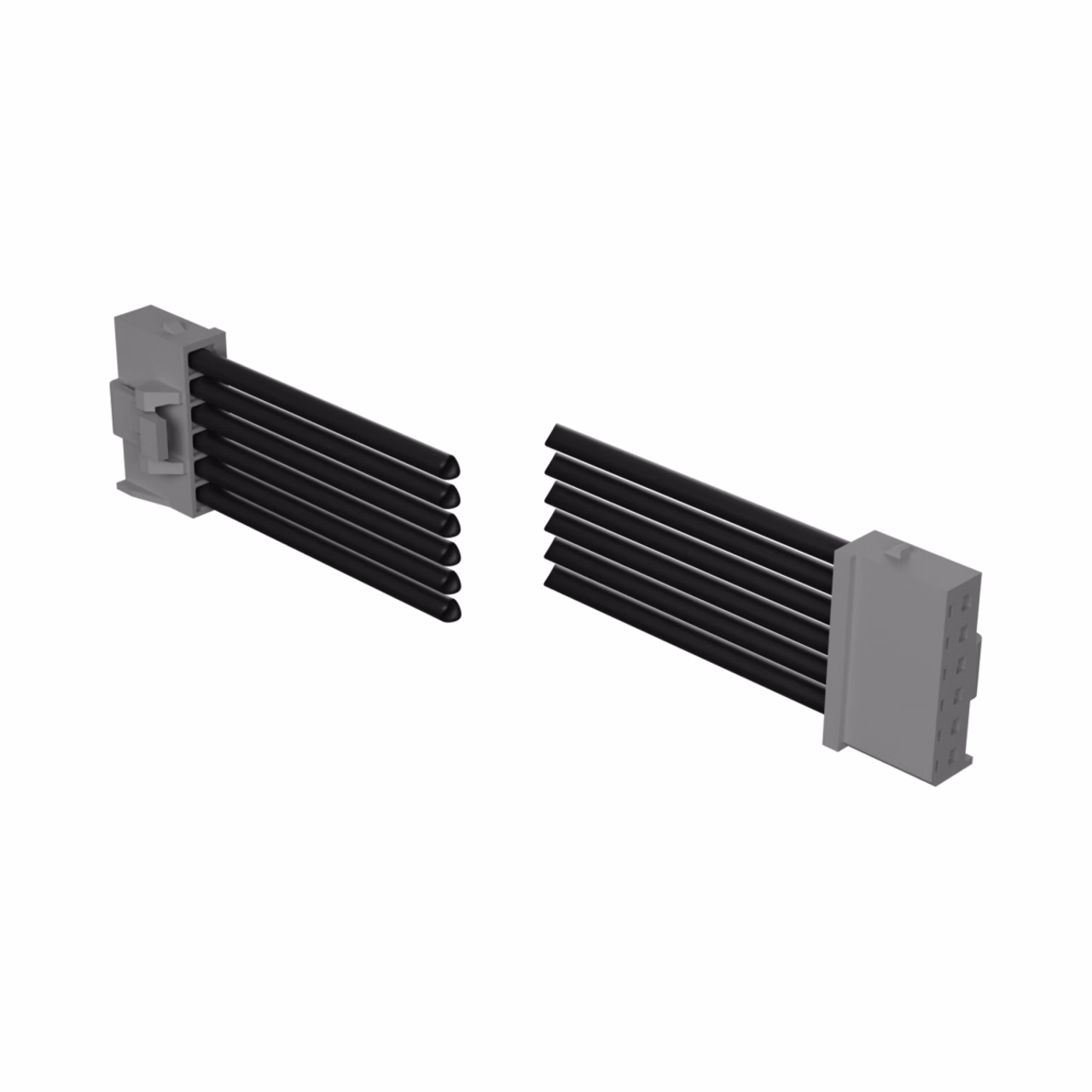 KK Plus 250-to-KK Plus 250 Off-the-Shelf (OTS) Cable Assembly, 2.50mm Pitch, Single Row, 150.00mm Length, 6 Circuits, Black for sale