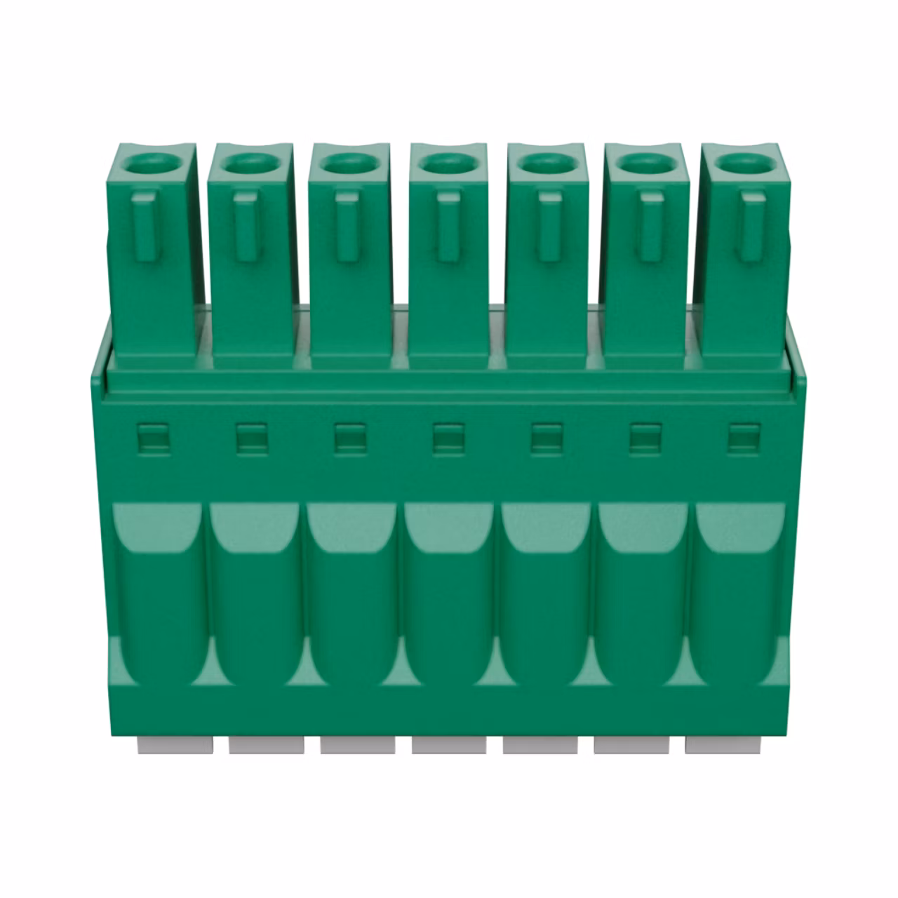 3.81mm Pitch Eurostyle Horizontal Plug, Spring Type, Single Row, 7 Circuits for sale