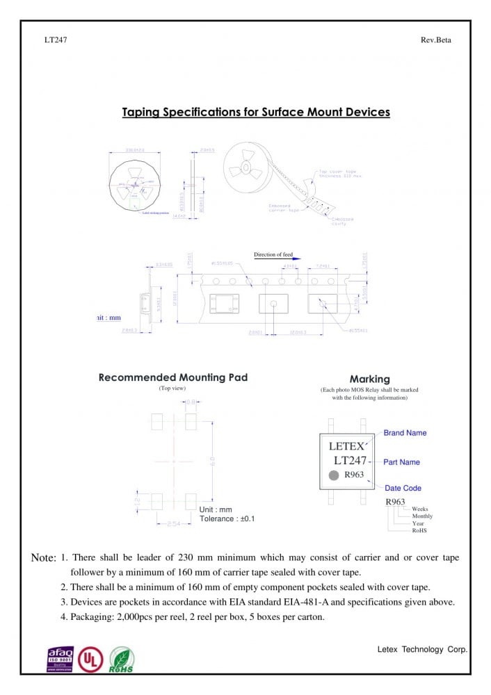 LT247 technical document page 4