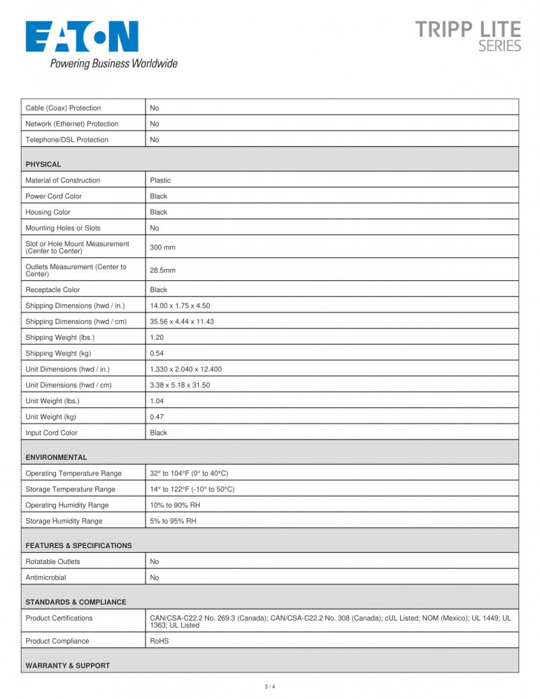 TLP74RB product document page 3