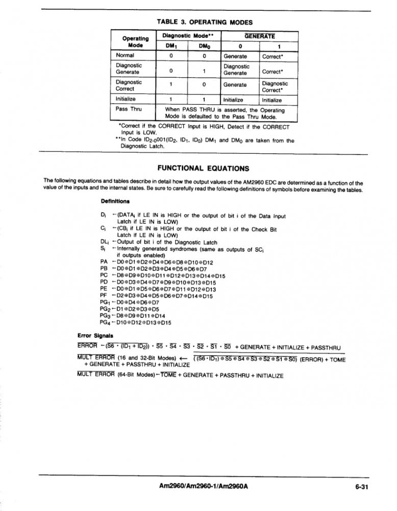 AM2960DC datasheet page 8