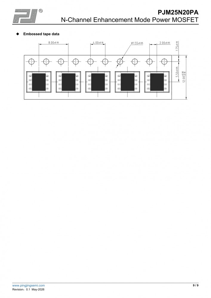 PJM25N20PA datasheet page 9