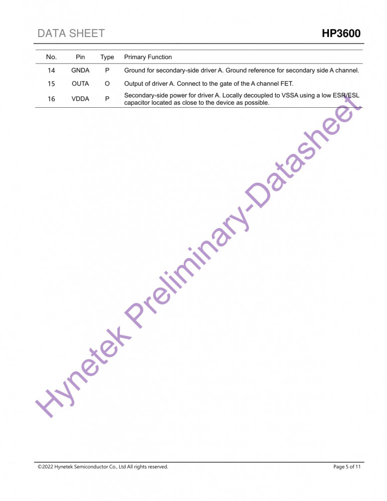 HP3600 datasheet page 5