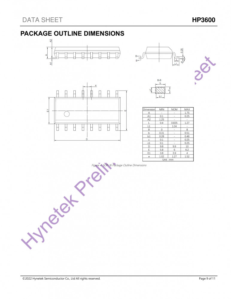 HP3600 datasheet page 9