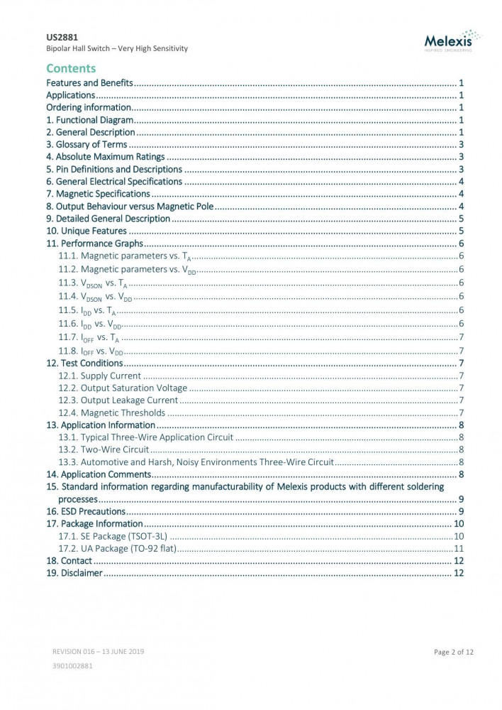 US2881 datasheet page 2