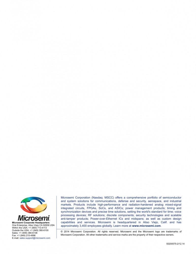 M2S090TS-EVAL-KIT quickstart guide page 4