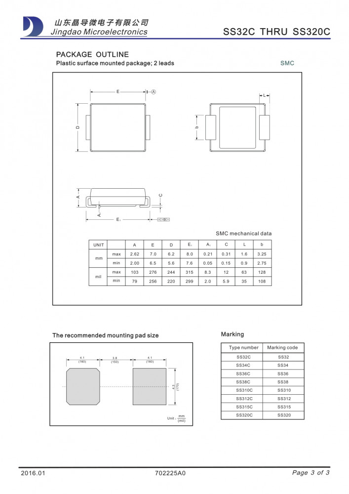 SS34C datasheet page 3