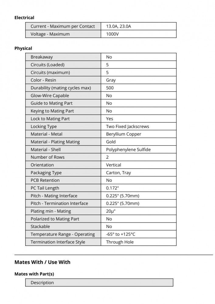 PA5SD11JMM technical document page 2