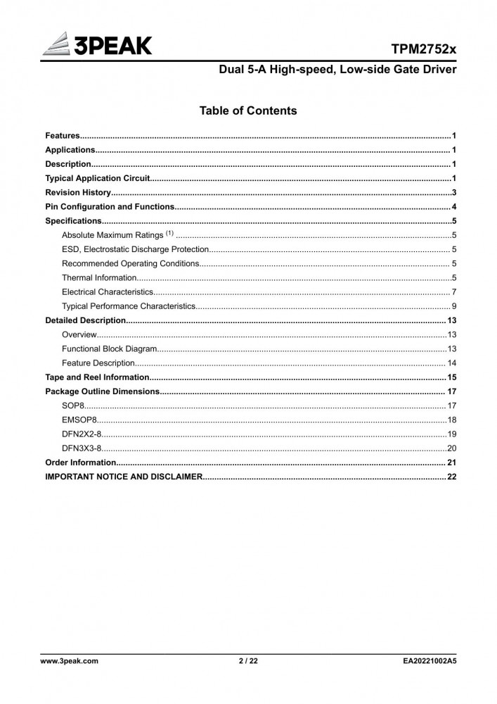 TPM27524-SO1R datasheet page 2