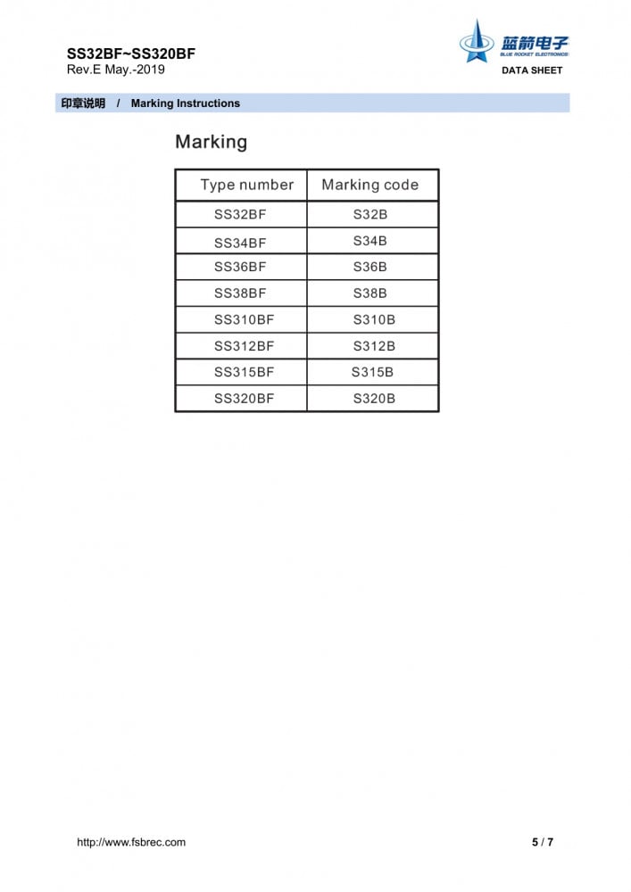 SS315BF datasheet page 5