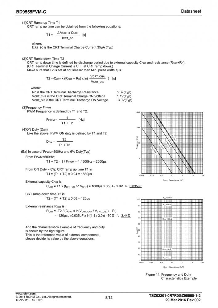 BD9555FVM-C datasheet page 8