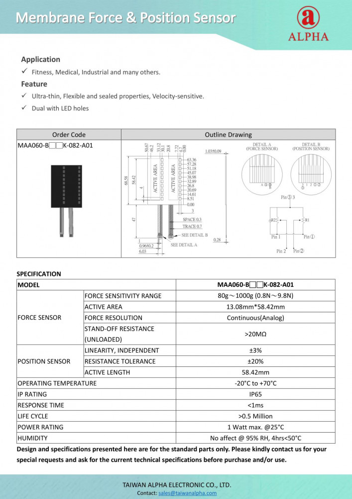 MAA060 technical document preview