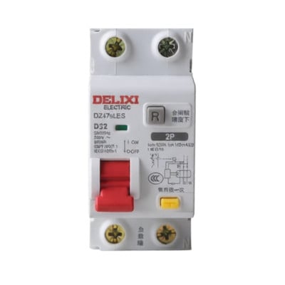 Delixi Electric DZ47SLEN2D32 Miniature Residual Current Circuit Breaker