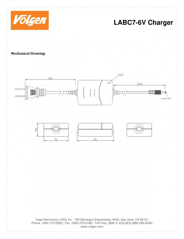 LABC7-6V technical document image 2