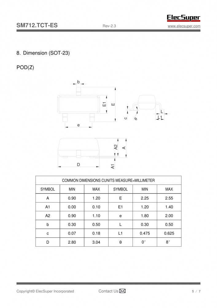 SM712.TCT-ES datasheet page 5