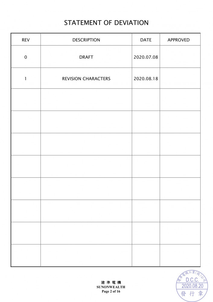 SUNON MF50151VX-1B00C-A99 specification page 2