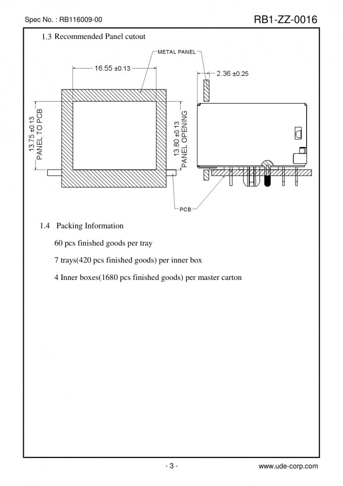 RB1-ZZ-0016 technical document page 4