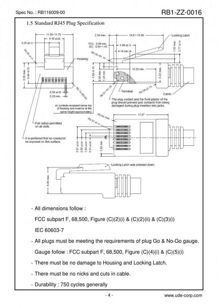 RB1-ZZ-0016 technical document page 5