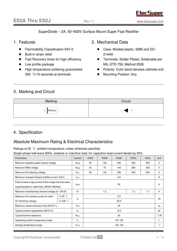 ES2DB technical document page 1