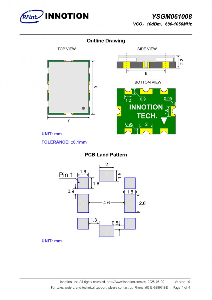 YSGM061008 technical document page 4