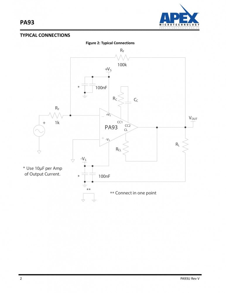 PA93EE datasheet page 2