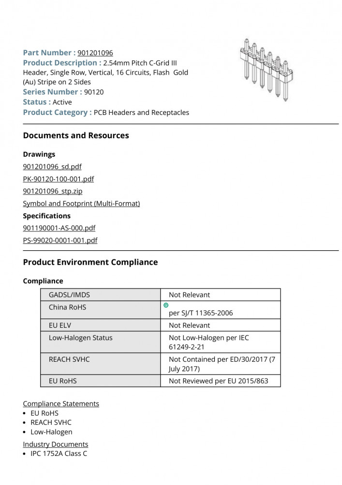 901201096 product document preview, page 1