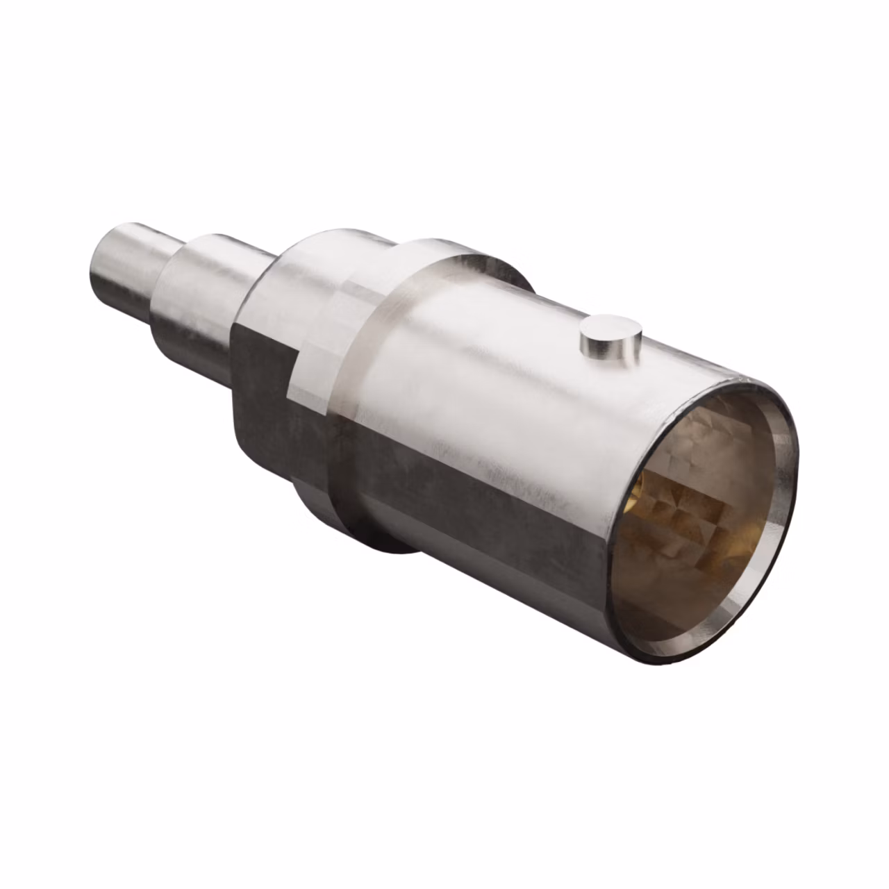 BNC Jack, Straight, Crimp, RG-179 Cable, Die Cast Body, Nickel (Ni) Plated, Bag, 75 Ohms for sale