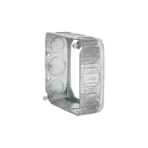 4 in. Square Extension Ring, Drawn, 1-1/2 in. Deep, Eight 1/2 in. and Four 3/4 in. KO's for sale