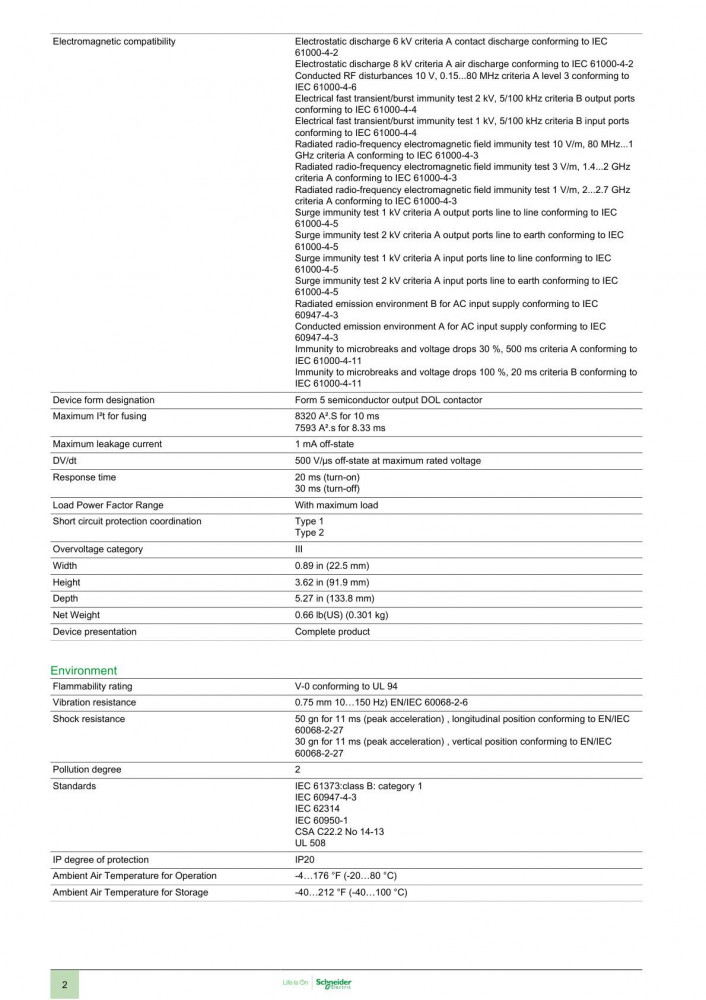 SSD1A335M7RC2 technical document page 2