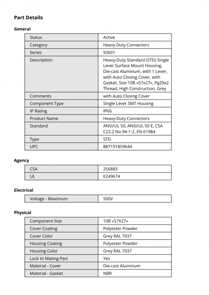 MOLEX 936011939 technical document page 2