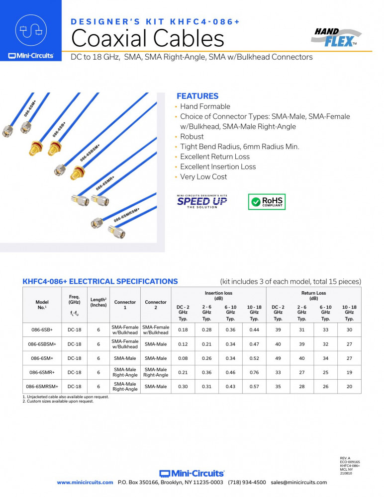 KHFC4-086+ product document preview