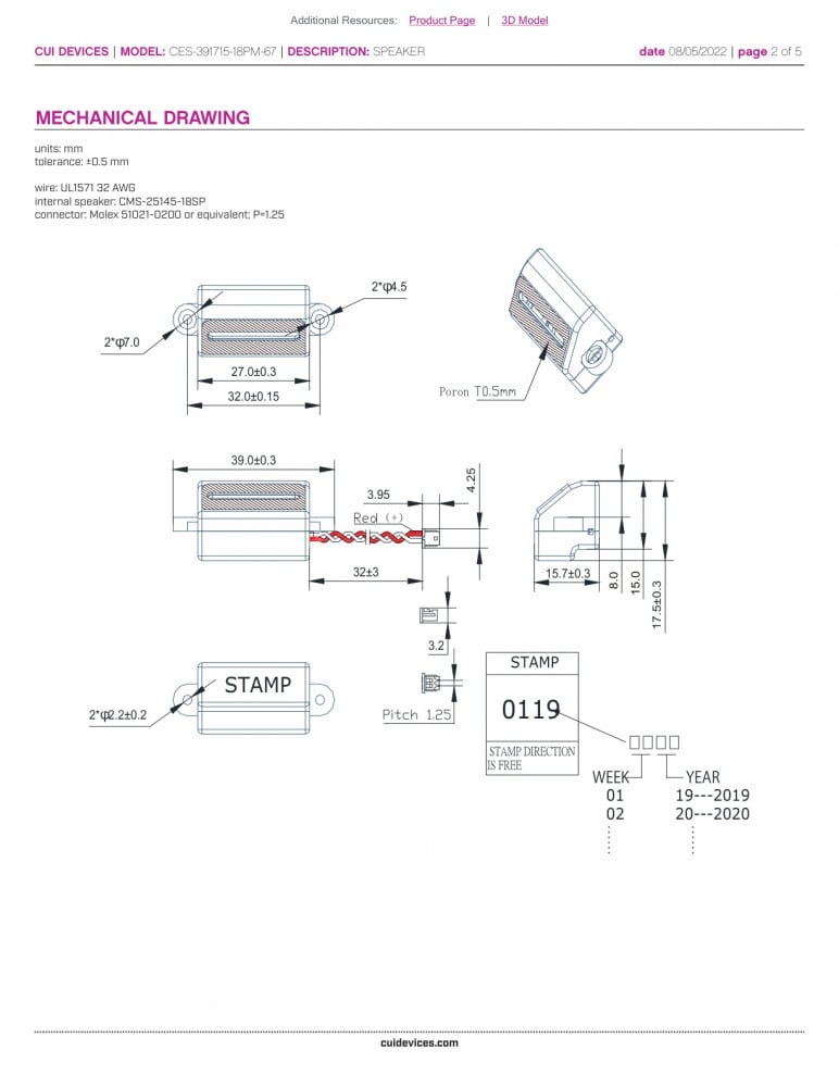 CES-391715-18PM-67 datasheet page 2